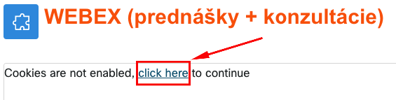 VŠEM Moodle: Webex tipy | VŠEM Moodle